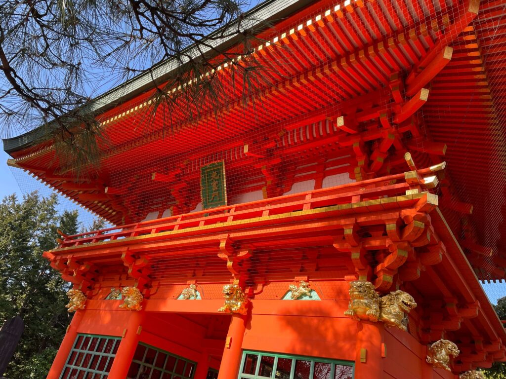 青空の下、自然の景色と癒しを求めて「穴八幡宮」日帰り散歩しました。 | 自分の足跡（Taeru日記）
